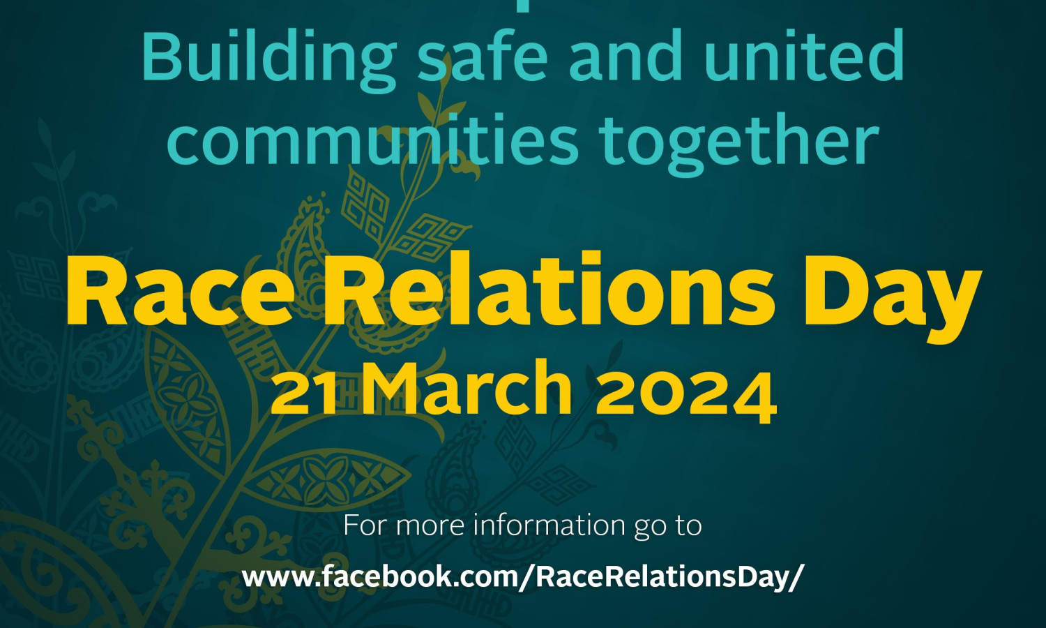 Renewed call for unity on Race Relations Day