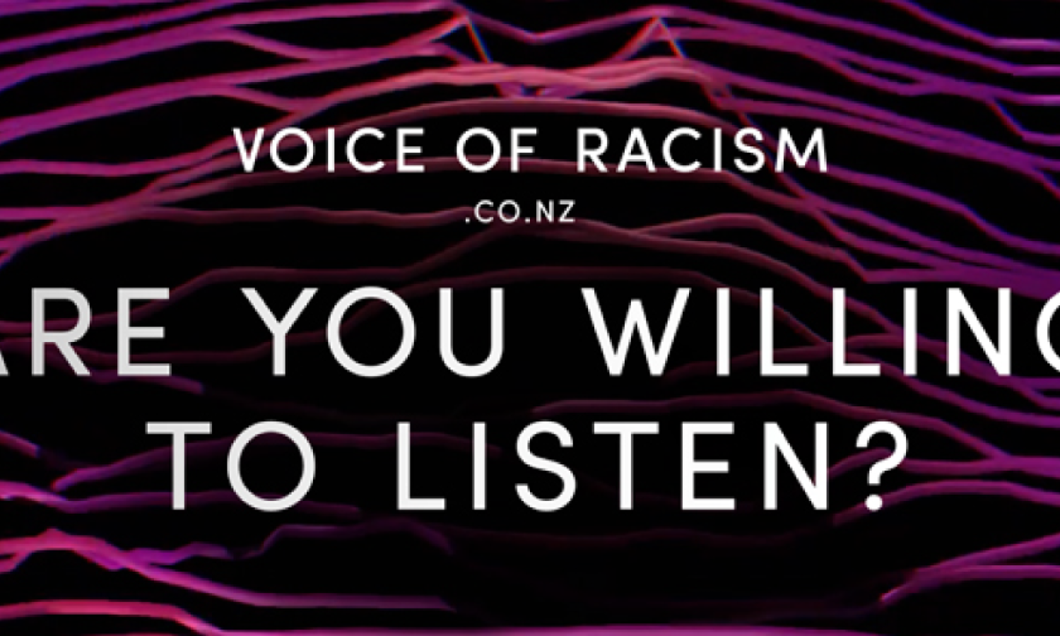 New campaign says ‘give no voice to racism’